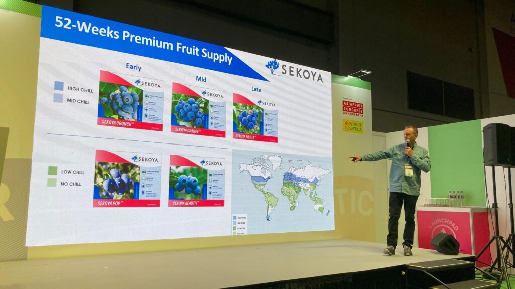 Sekoya confía en sus arándanos premium en los mercados asiático y chino ...