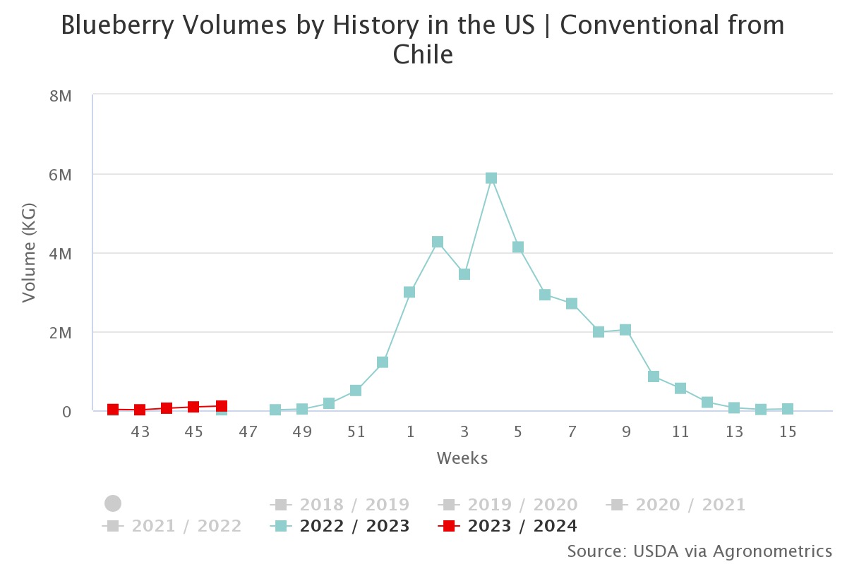 Adverse weather takes its toll on blueberry production in Chile ...